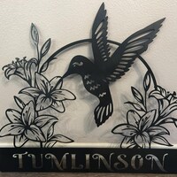 Laser Cut Hummingbird Floral Art - Cdr Svg Dxf Ai for Laser Cutting and ...
