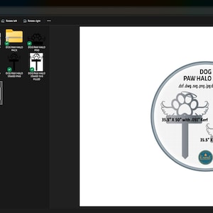 Pet Yard Sign Dxf Files for Pet Memorial, Memorial Dog Svg File for ...