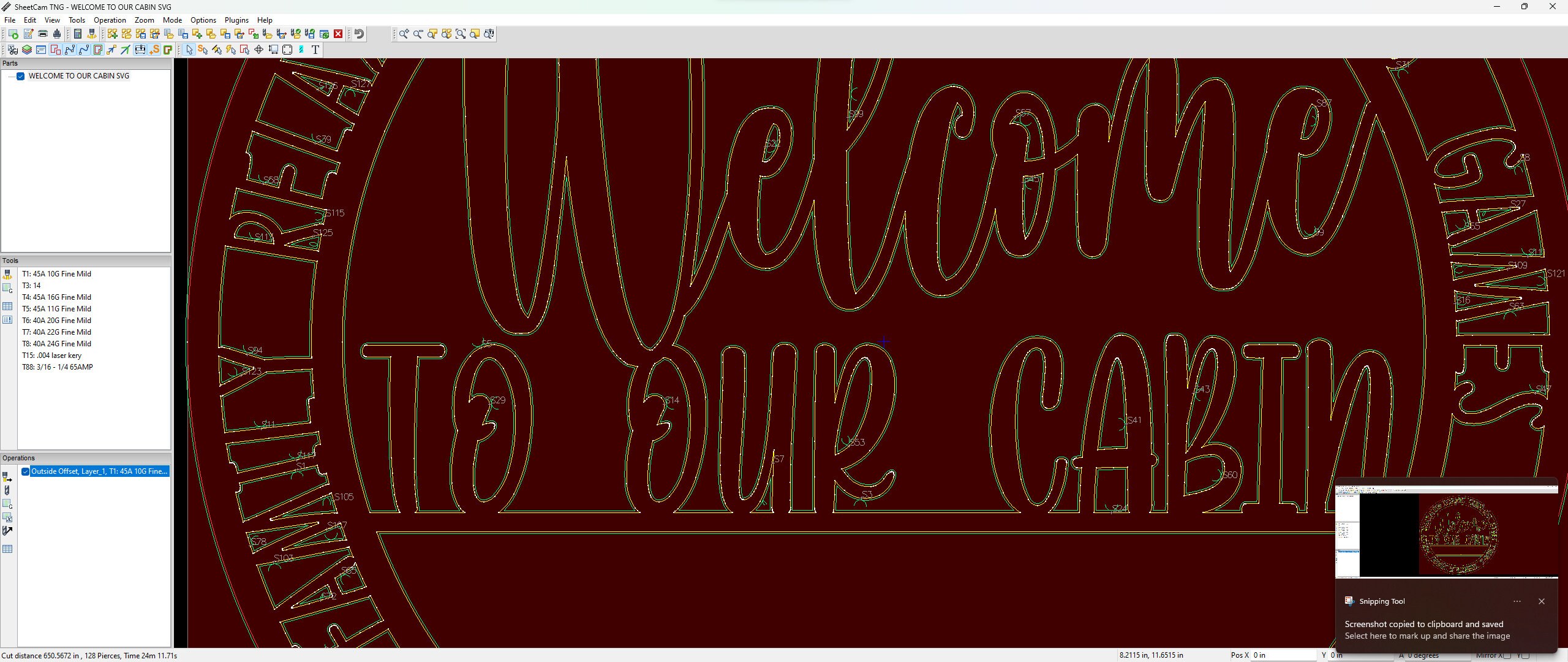Cabin Welcome Sign, DXF SVG PNG, Cnc Plasma Laser Cut File Xtool ...