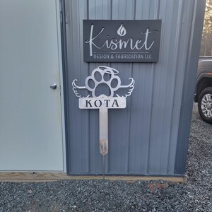 Pet Yard Sign Dxf Files for Pet Memorial, Memorial Dog Svg File for ...