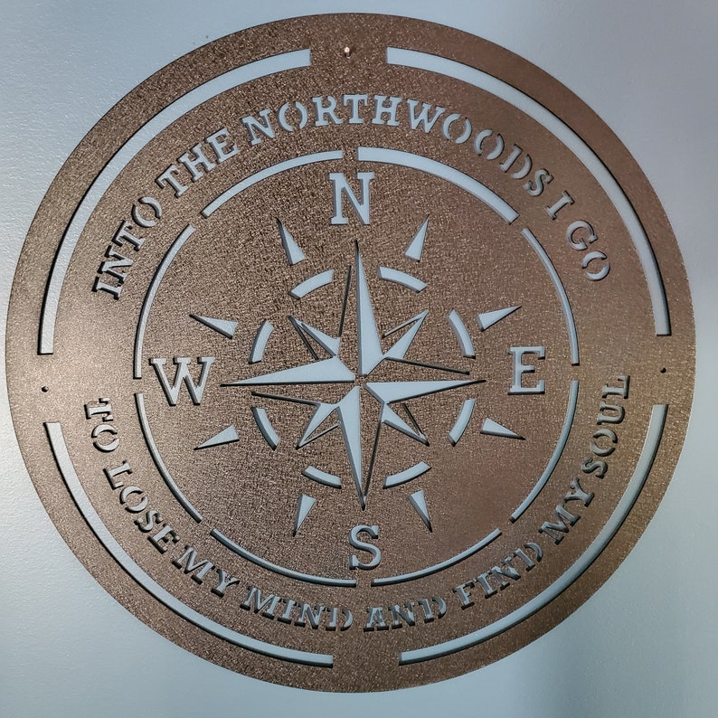 Compass Rose Sign, DXF SVG PNG, Plasma Laser Xtool Cut Files (download ...