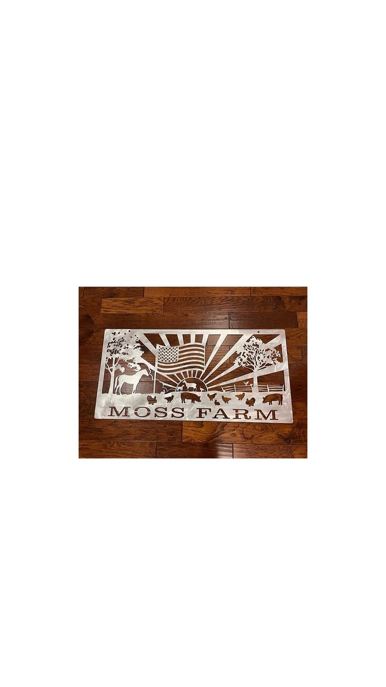 Farm Scene Dxf File for Cnc Plasma File, Horse Farm Svg Files for Laser ...