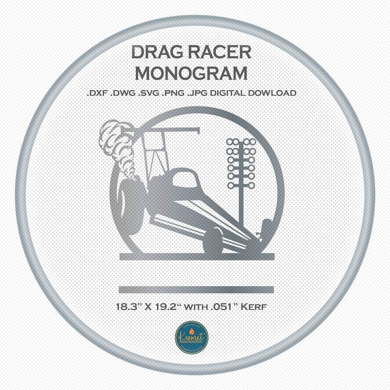 Dragster Dxf File for Cnc Plasma, Custom Racing Sign Svg Files for ...