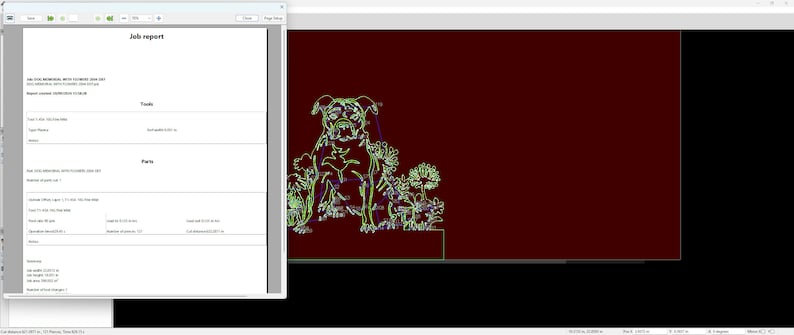 Dog Memorial Sign SVG: Laser Cut File, CNC Plasma DXF, Cricut Waterjet ...