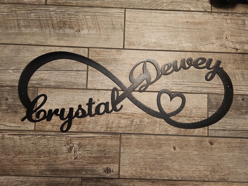 Heart Infinity Symbol Dxf Files for Plasma Cutters, Monogram Svg Files ...