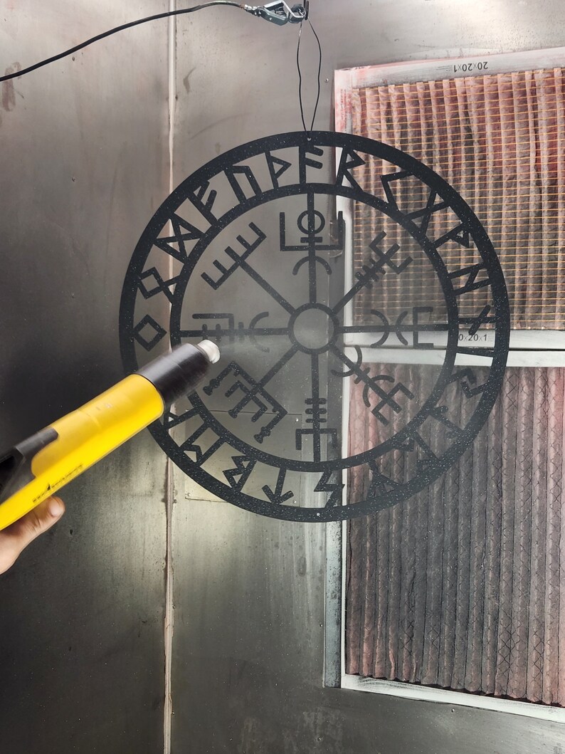 Vegvisir Metal Wall Art Compass Sign Cut Files for CNC Plasma Cutting ...