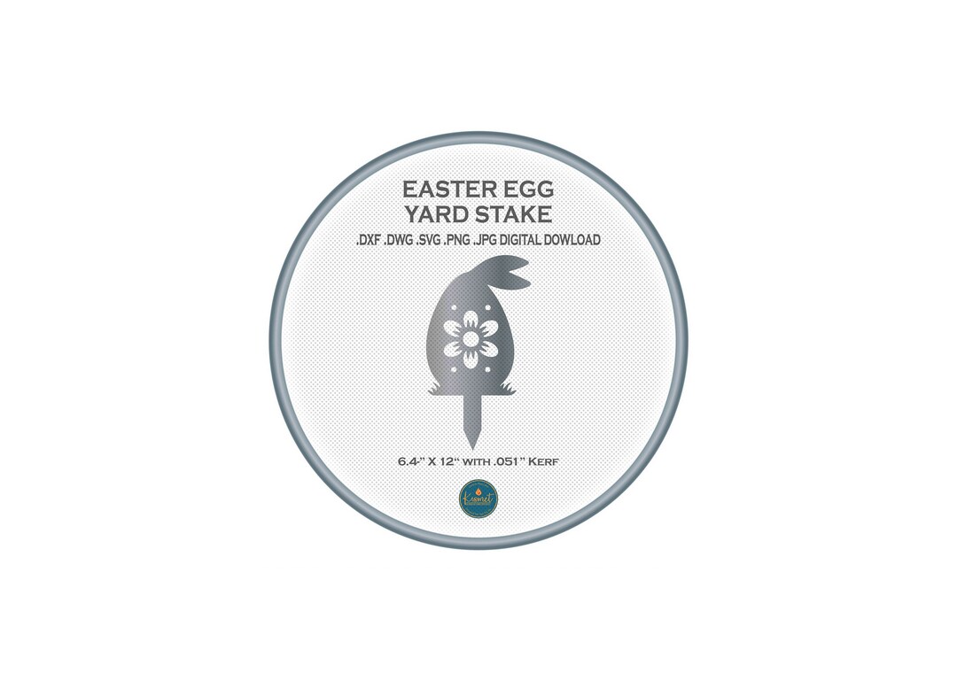 Easter Lawn Decor Dxf File for Cnc Plasma Cutting Yard Signs, Easter ...