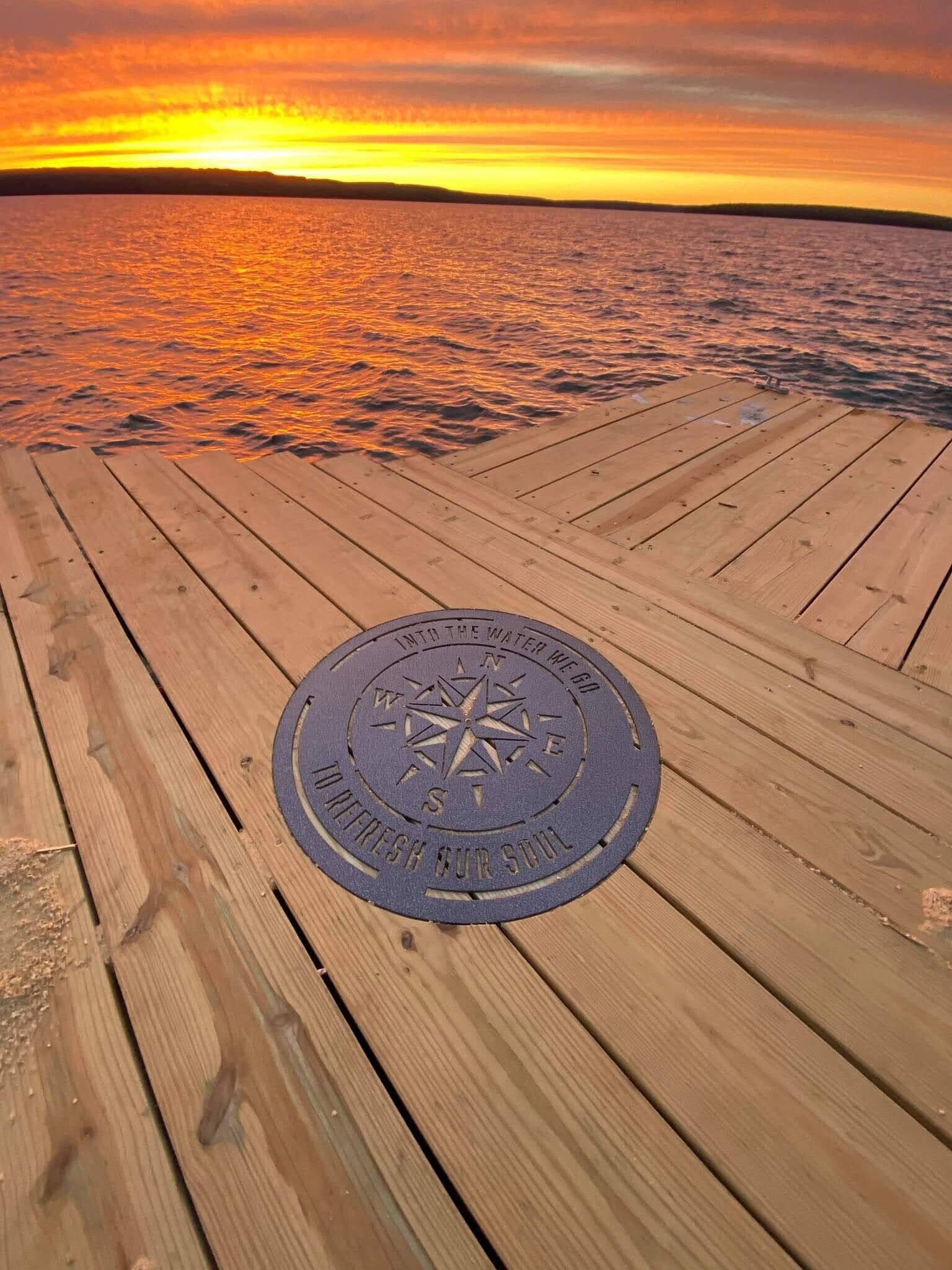 Compass Sign Dxf Files for Cnc Plasma Cutting, Adventure Sign Dxf Cut ...