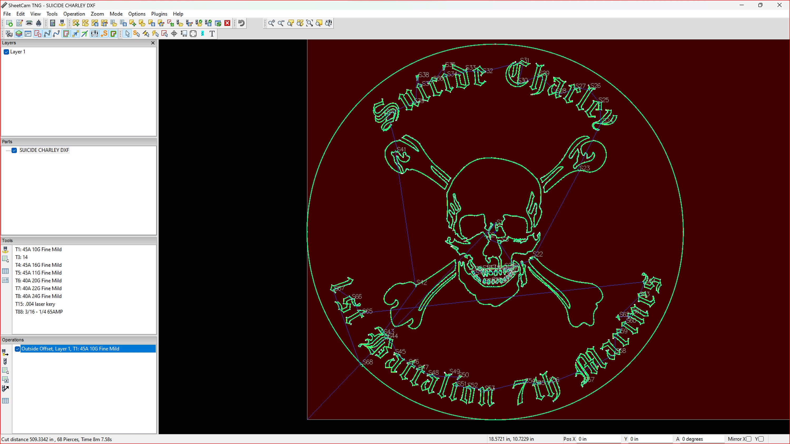 Personalized Skull Sign, Crossbones, DXF SVG PNG, Cnc Plasma Laser Cut ...