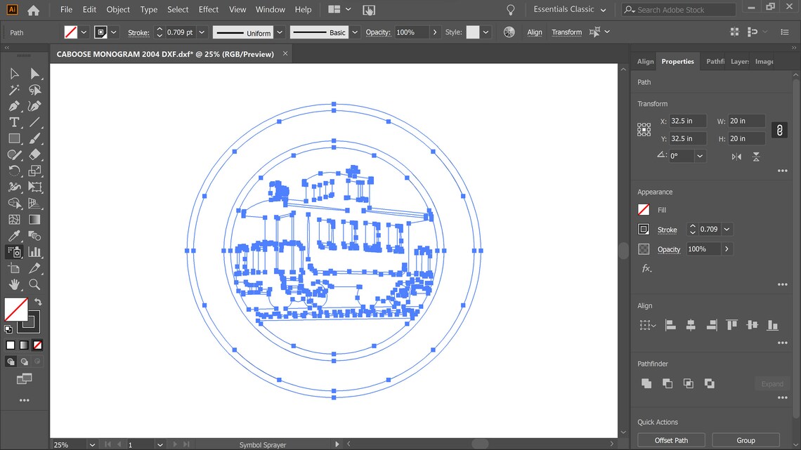 Train Caboose Sign SVG, DXF Cut Files for CNC Plasma, Laser, Xtool ...