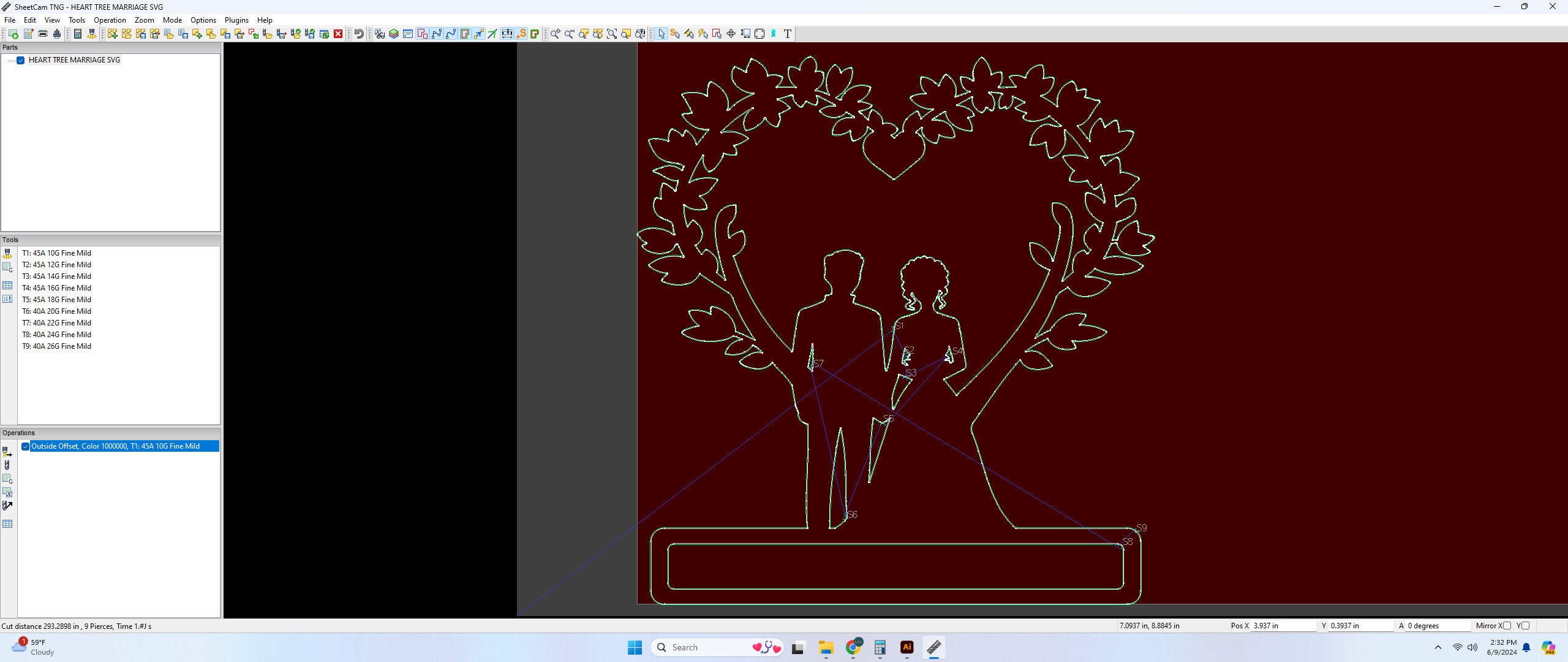 Custom Wedding Sign Dxf File for Laser Cutting, Marriage Sign Svg File ...