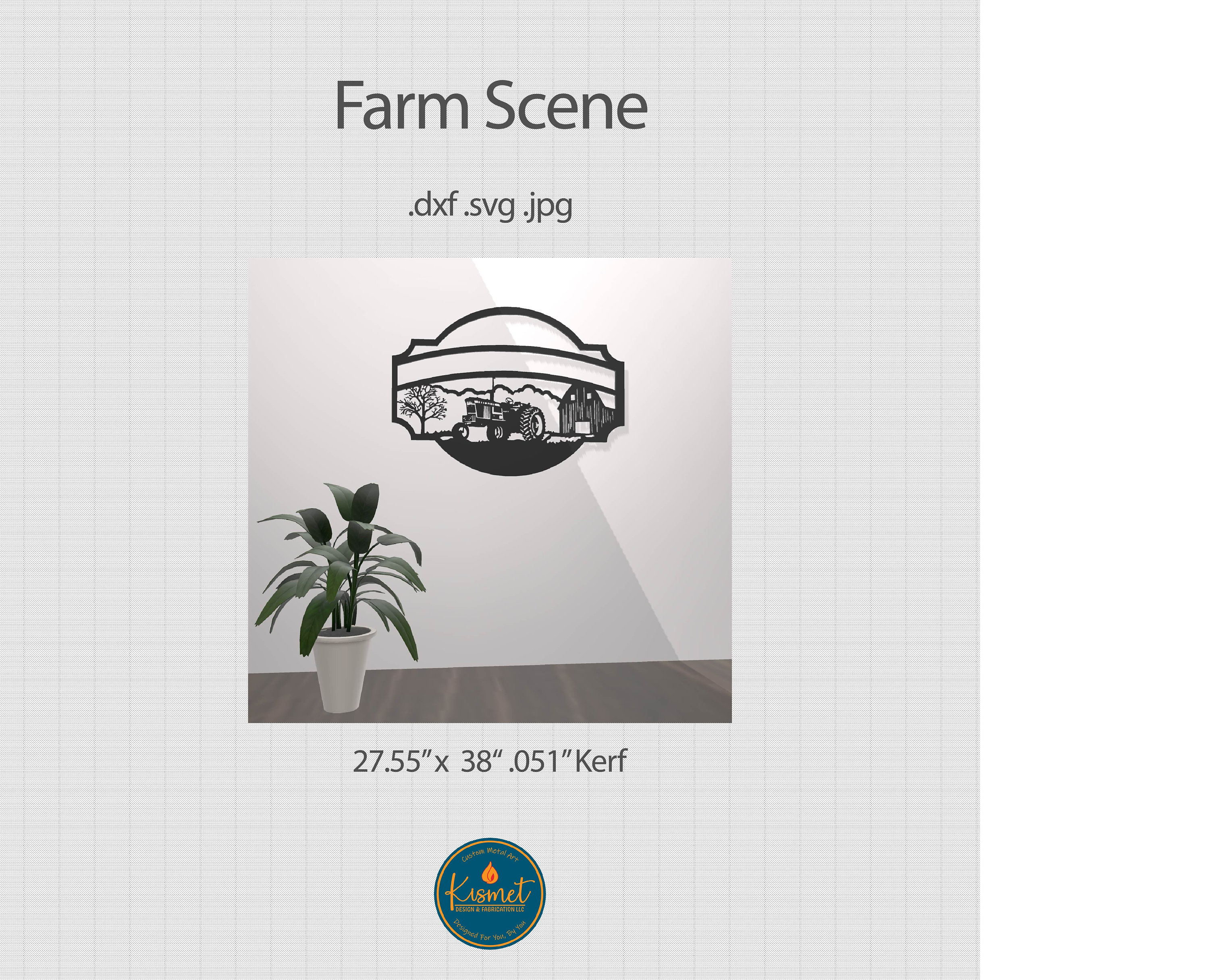 Orchard Sign Metal Laser Cut Files for Wall Art, Barn Sign Svg Designs ...