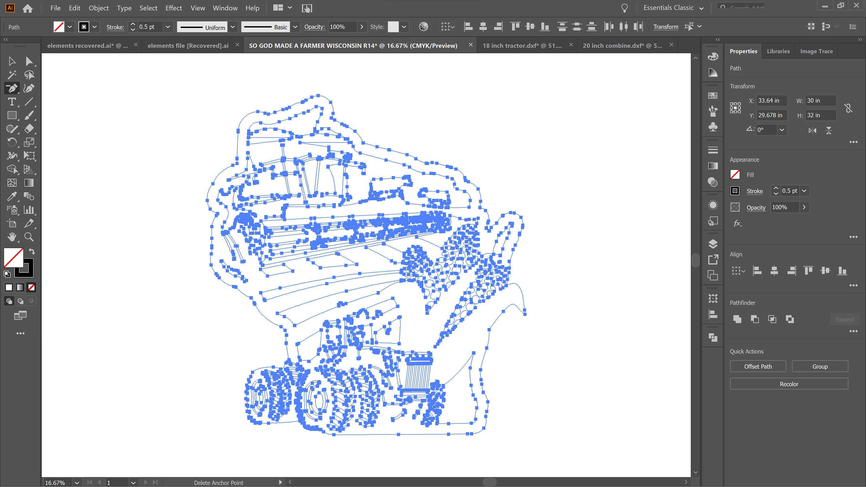 Wisconsin Sign Dxf File for Cnc Plasma, Custom Tractor Combine Svg ...