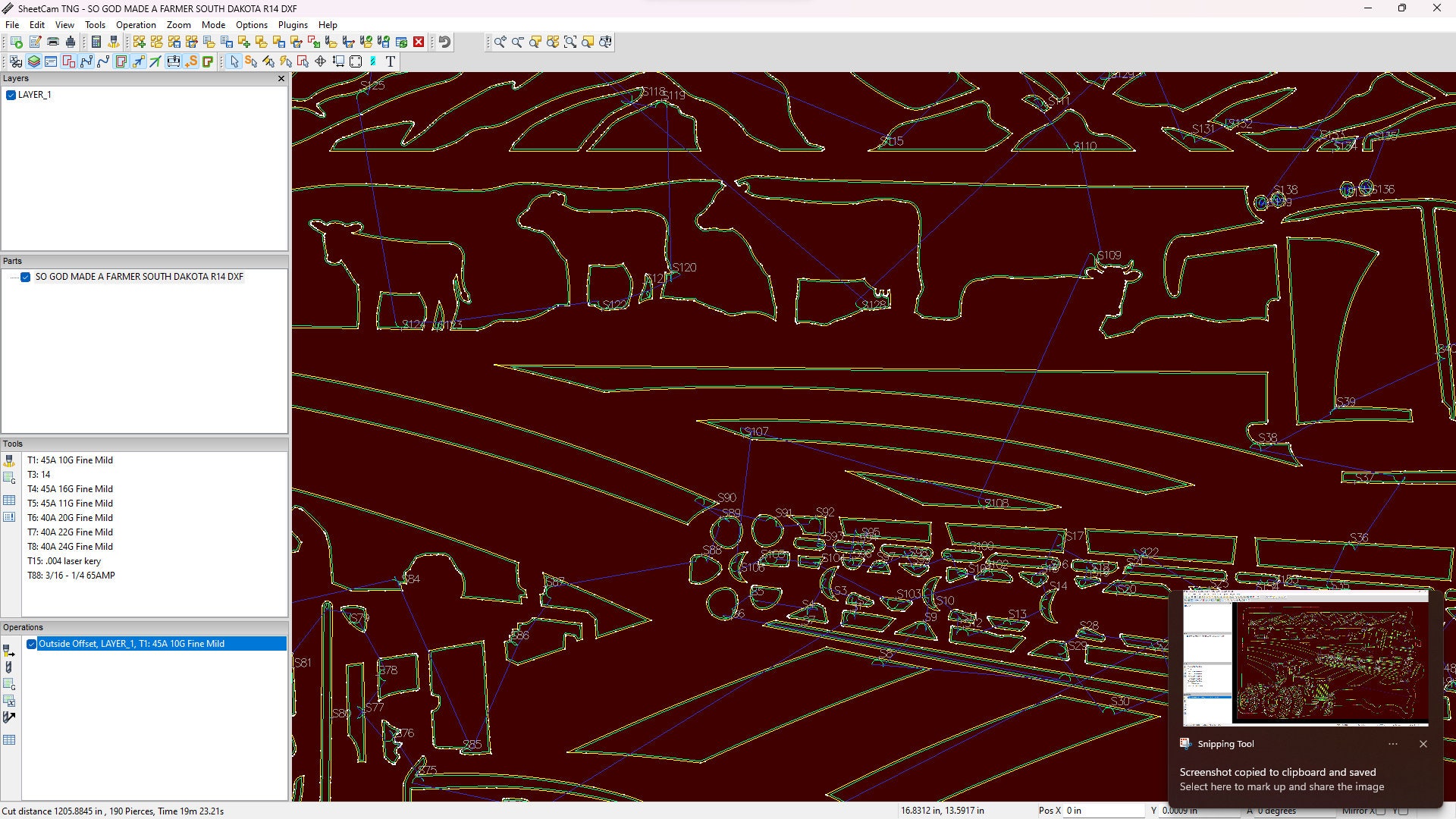 South Dakota Farm Scene, CNC Laser Cut File (digital Download) - Etsy