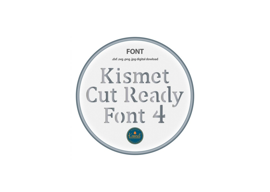 Bridged Font Dxf Files for Cnc Plasma Cutting, Serif Font Ttf Digital ...