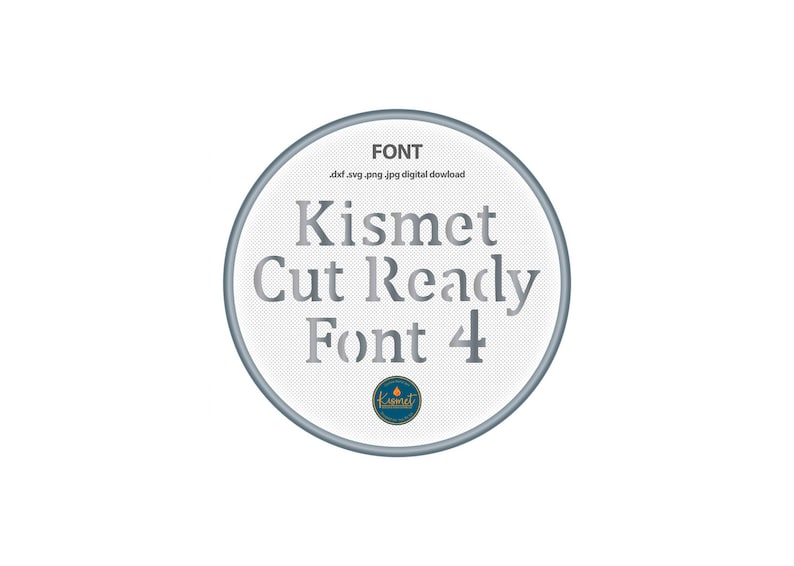Bridged Font Dxf Files for Cnc Plasma Cutting, Serif Font Ttf Digital ...