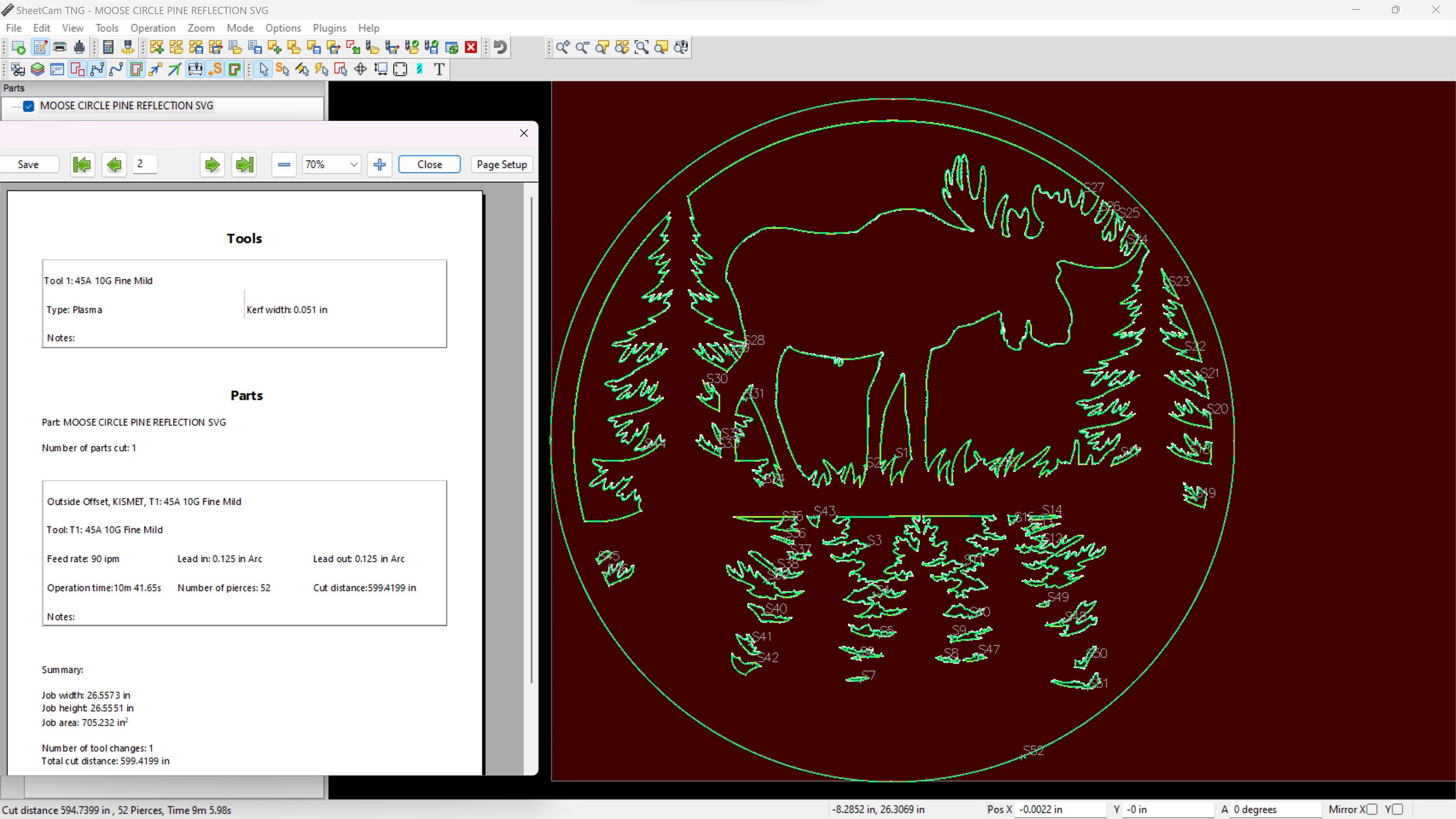 Personalized Moose Dxf Files for Plasma Cut, Nature Svg Files for Laser ...