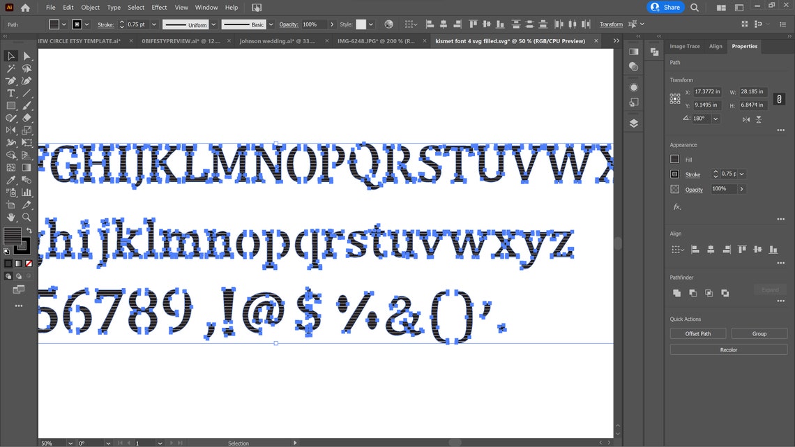 Bridged Font Dxf Files for Cnc Plasma Cutting, Serif Font Ttf Digital ...