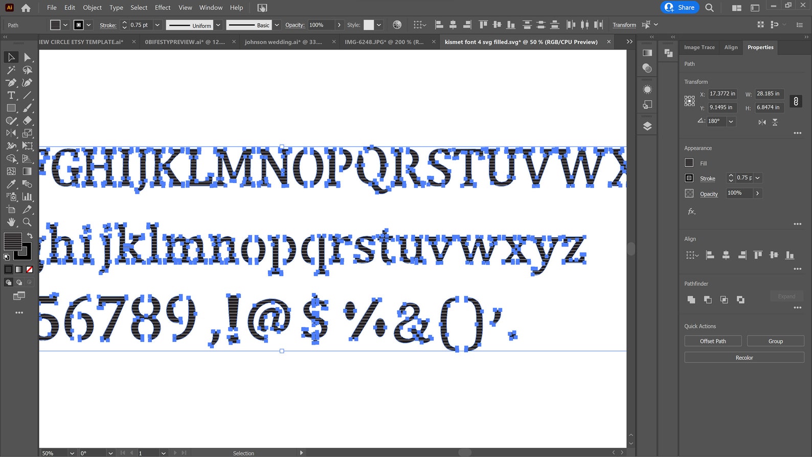 Bridged Font Dxf Files for Cnc Plasma Cutting, Serif Font Ttf Digital ...