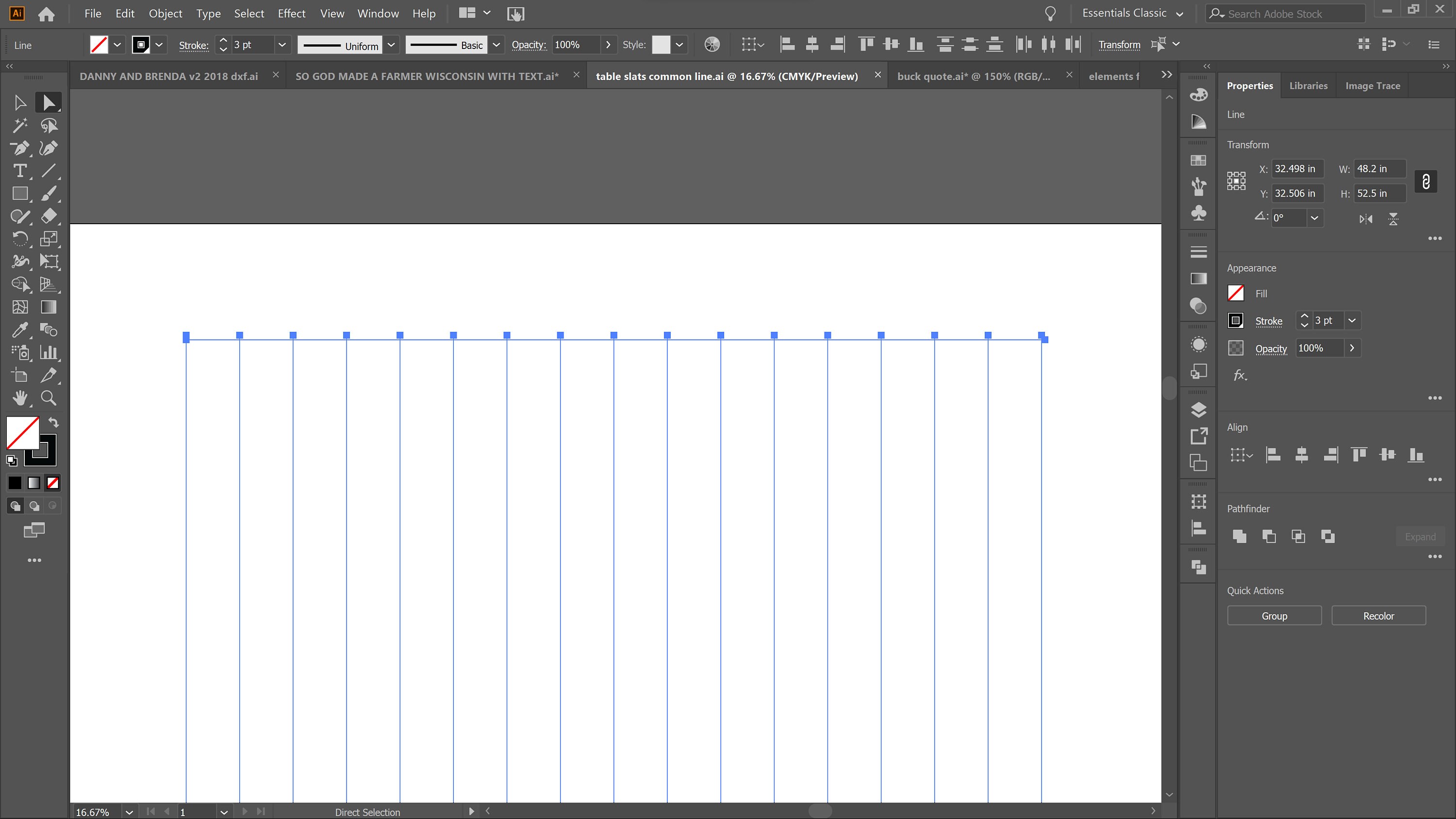 Common Line Cutting Slats Dxf Files for Cnc Plasma, Replacement Slats ...