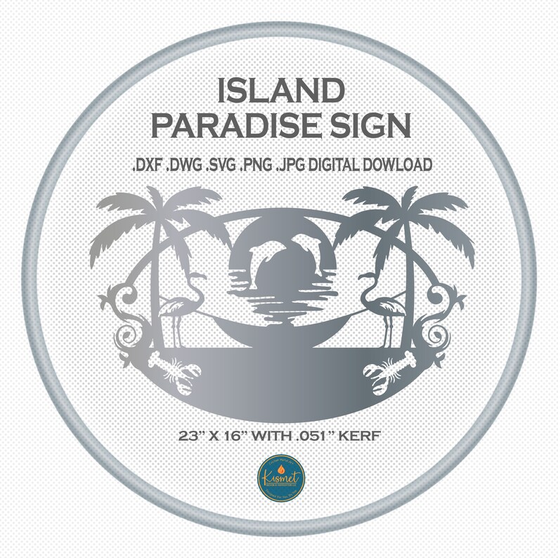 Beach House Sign Dxf File for Cnc Plasma Cutting, Vacation Home Sign ...