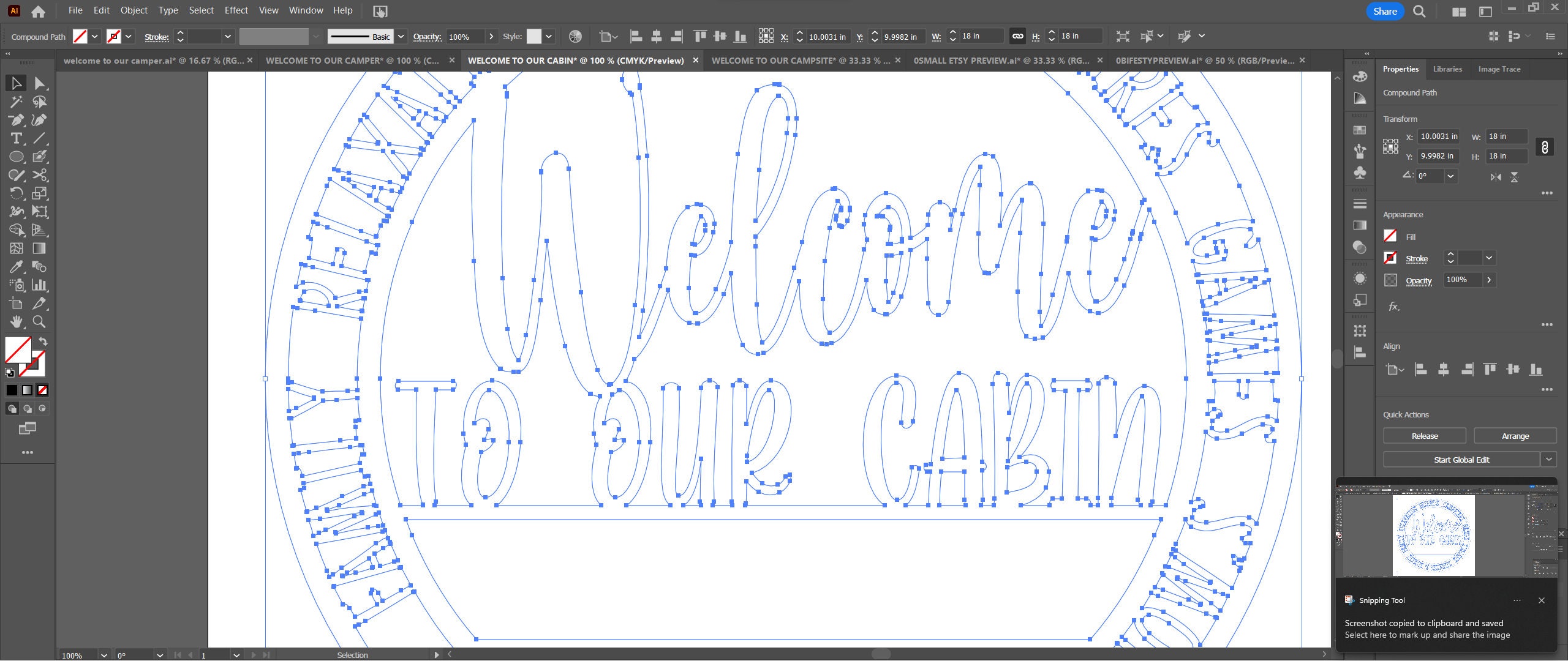 Cabin Welcome Sign, DXF SVG PNG, Cnc Plasma Laser Cut File Xtool ...