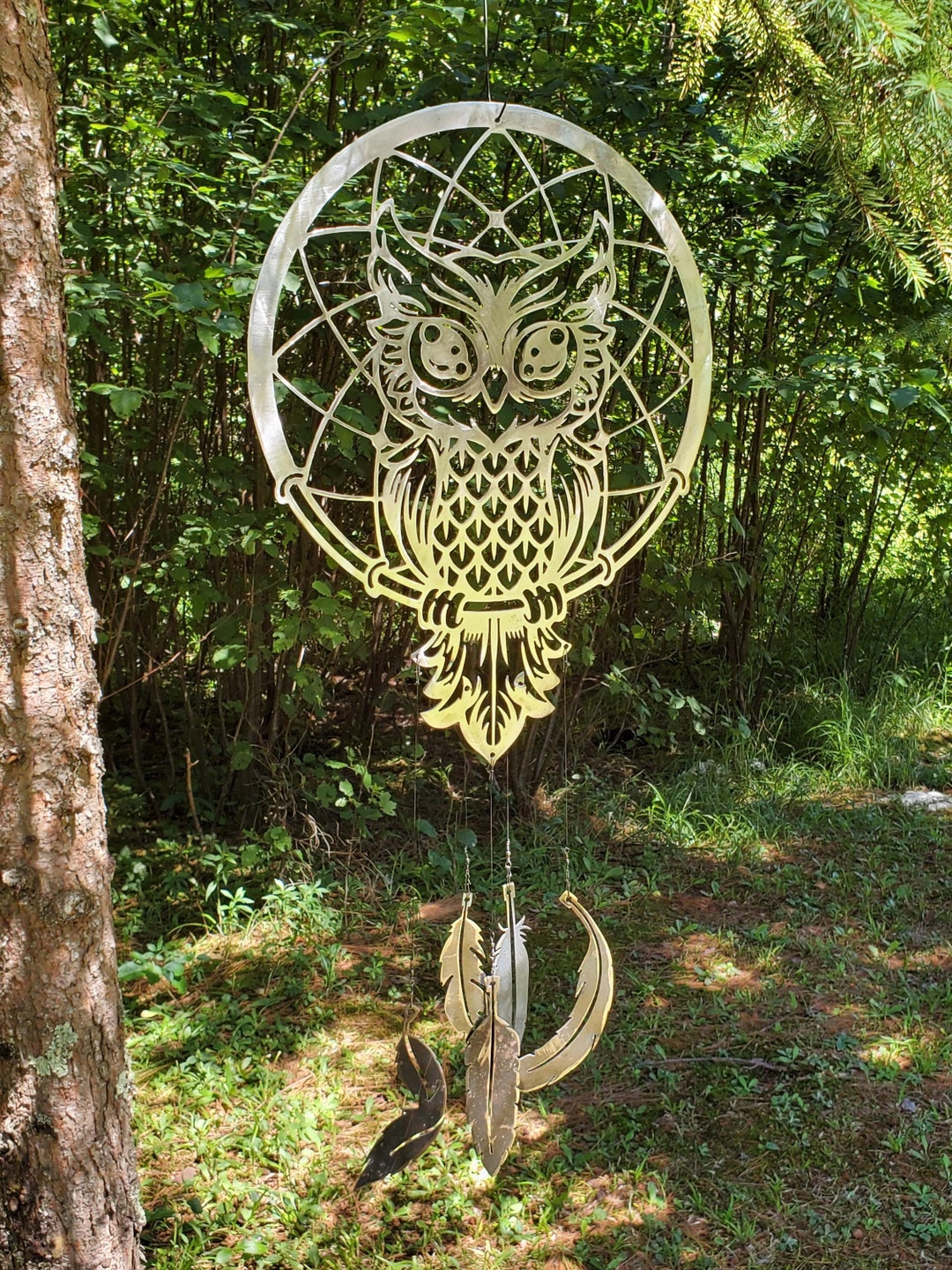 Owl Wind Chime DXF Files - CNC Plasma & Laser Cut File, Cricut ...