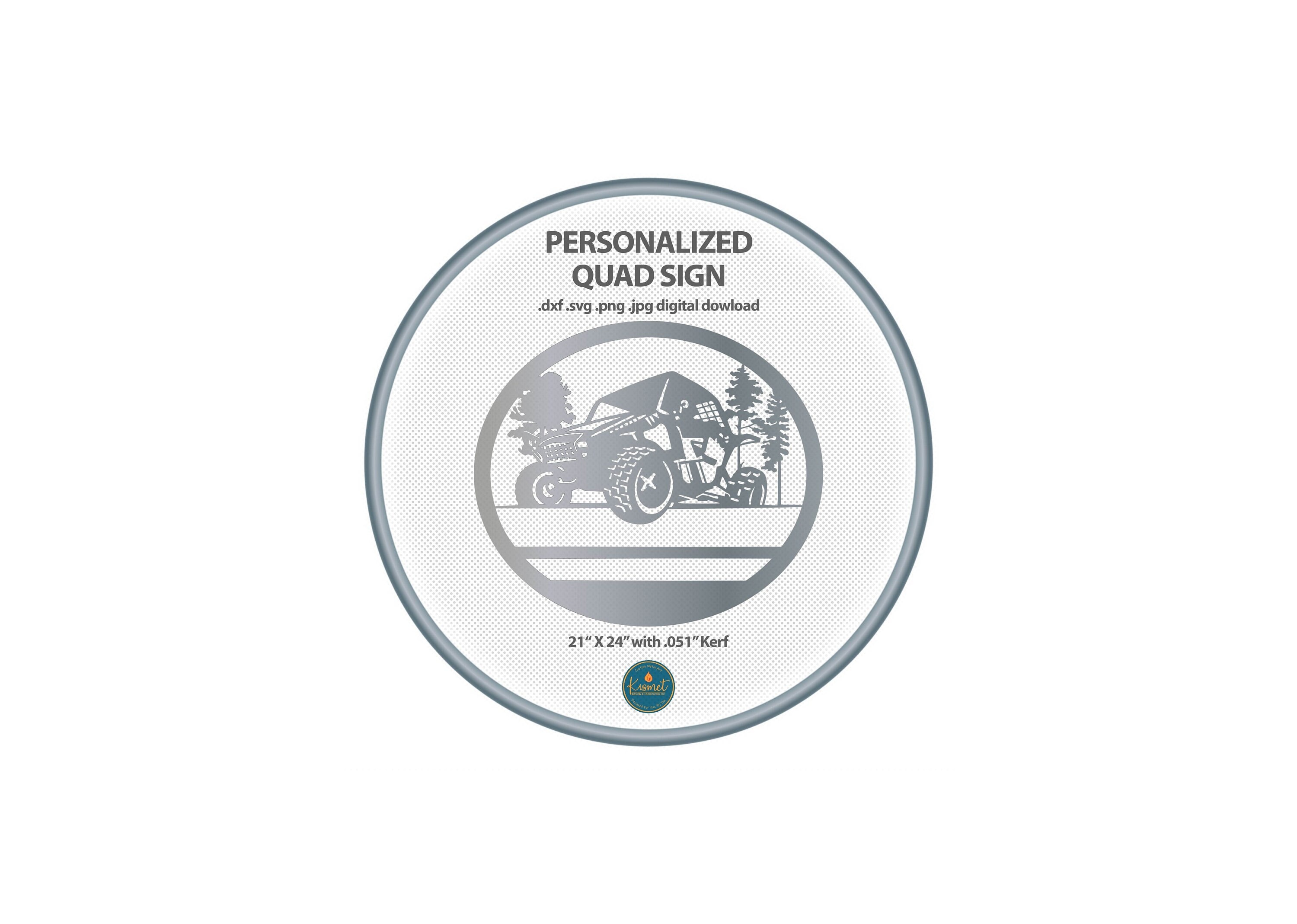 Personalized Side by Side Sign Cnc Files for Metal, Custom Metal Sign ...