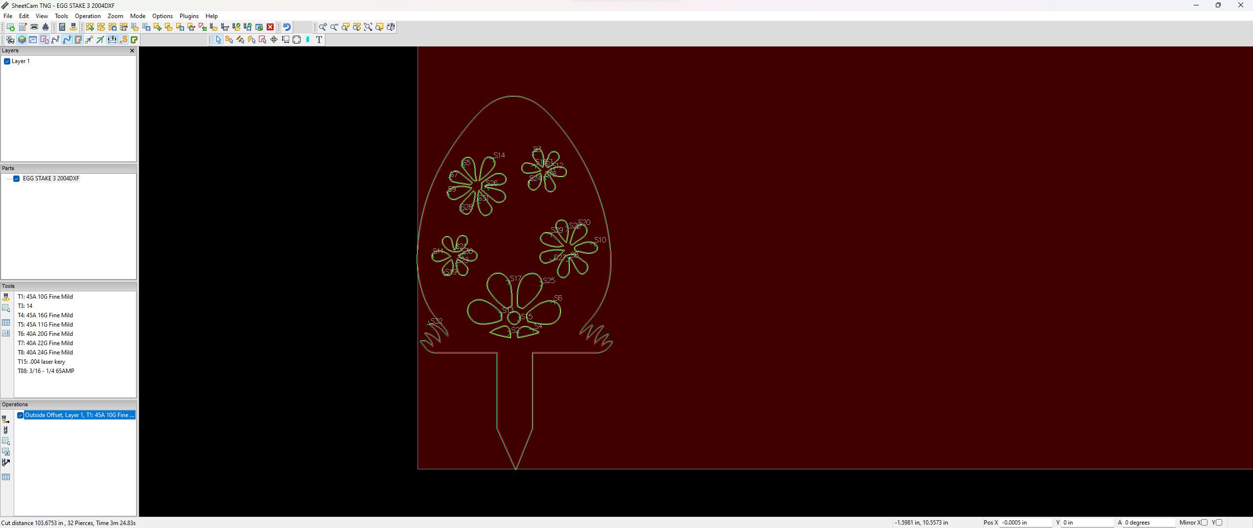 Easter Lawn Decor Dxf File for Cnc Plasma Cutting Yard Signs, Easter ...