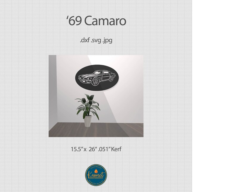 Camaro Ss Svg Files for Laser Cutting Muscle Car Dxf Files - Etsy