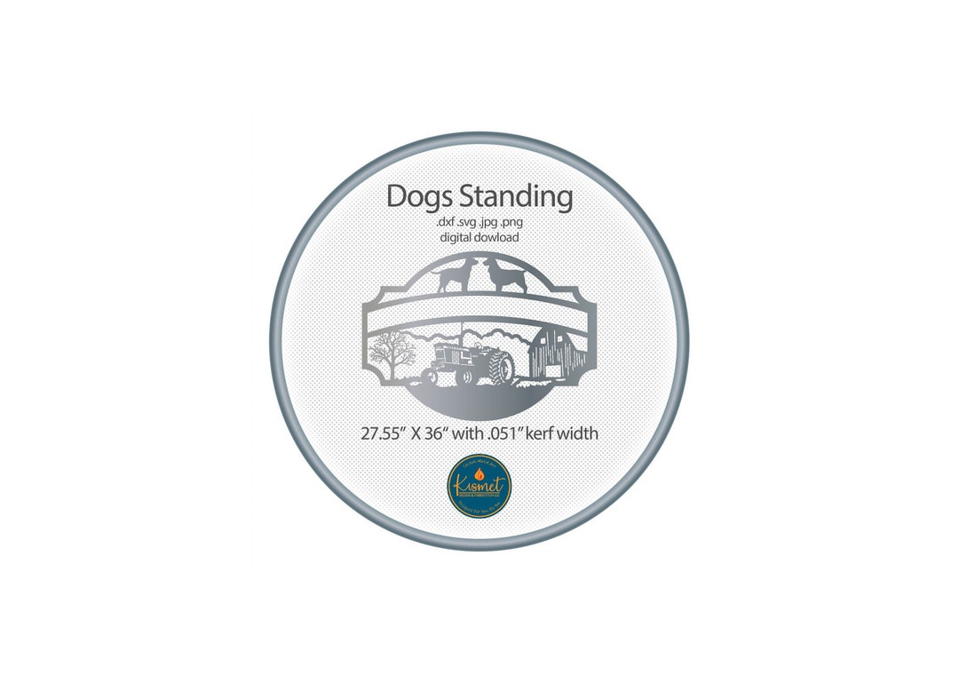 Custom Farm Scene Dxf File for Cnc Plasma Cutting, Personalized Farm ...