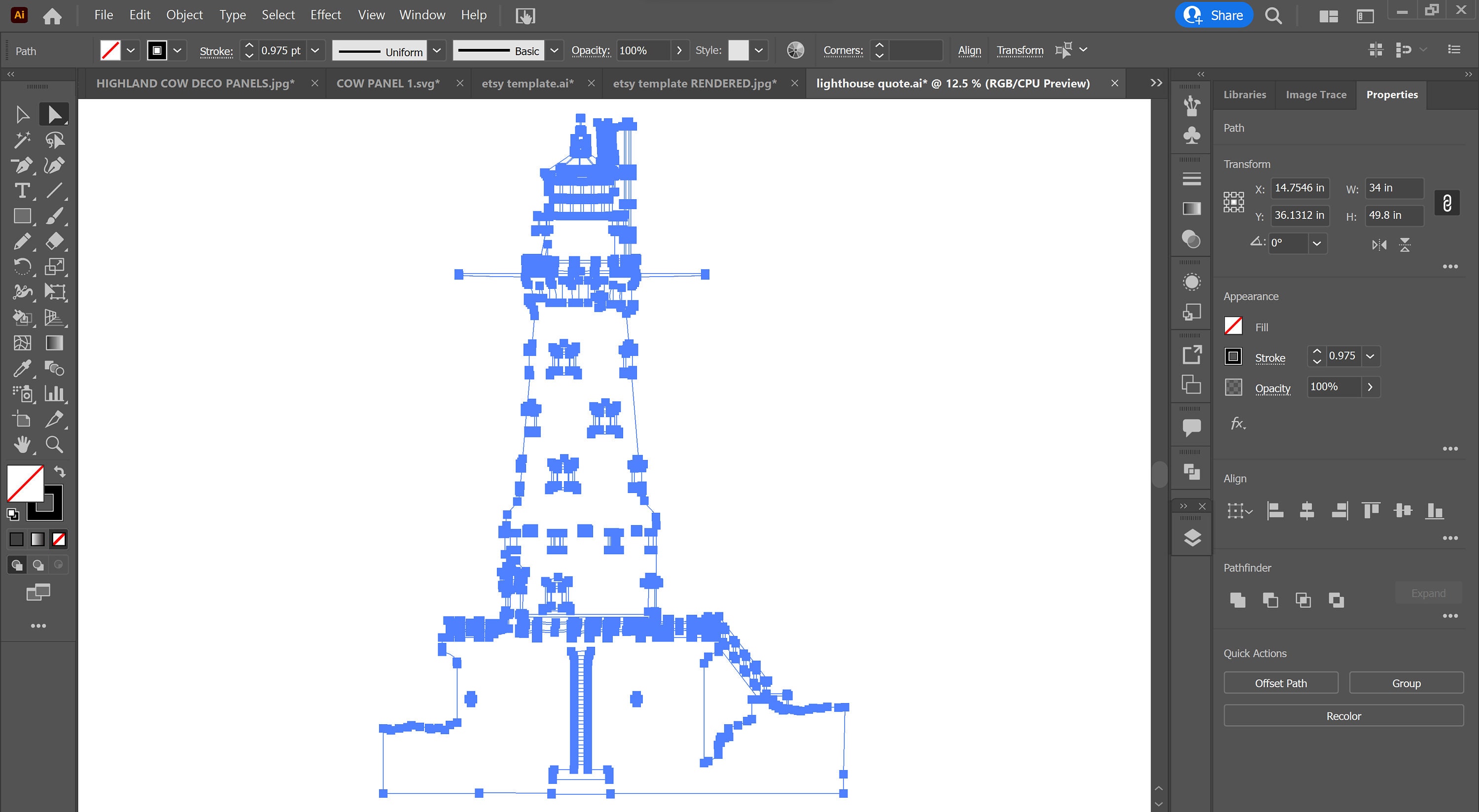 Lighthouse Sign Dxf File for Cnc Plasma, Light House Decor Dxf Cut ...