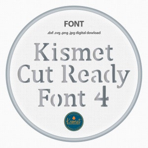 Bridged Font Dxf Files for Cnc Plasma Cutting, Serif Font Ttf Digital ...