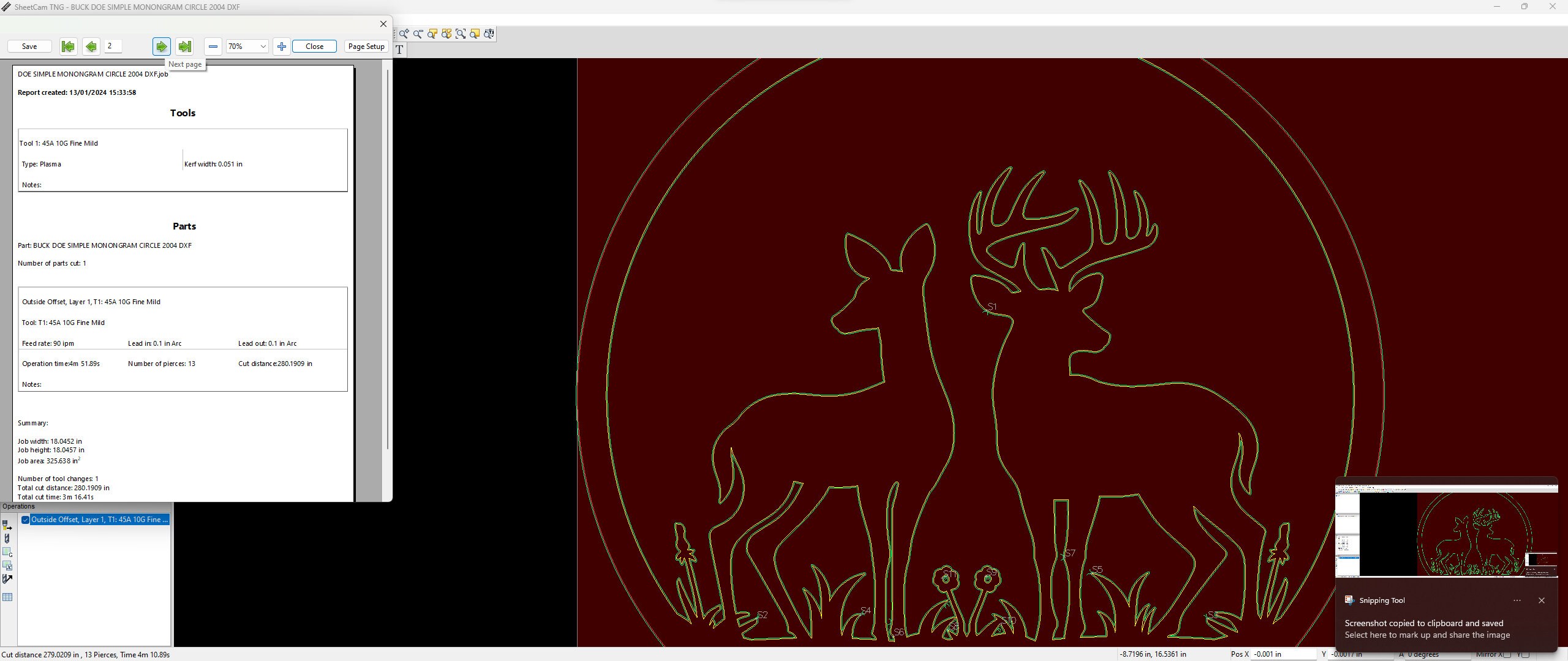 Custom Deer Sign Svg File for Laser Cutting, Personalized Deer Sign Cut ...