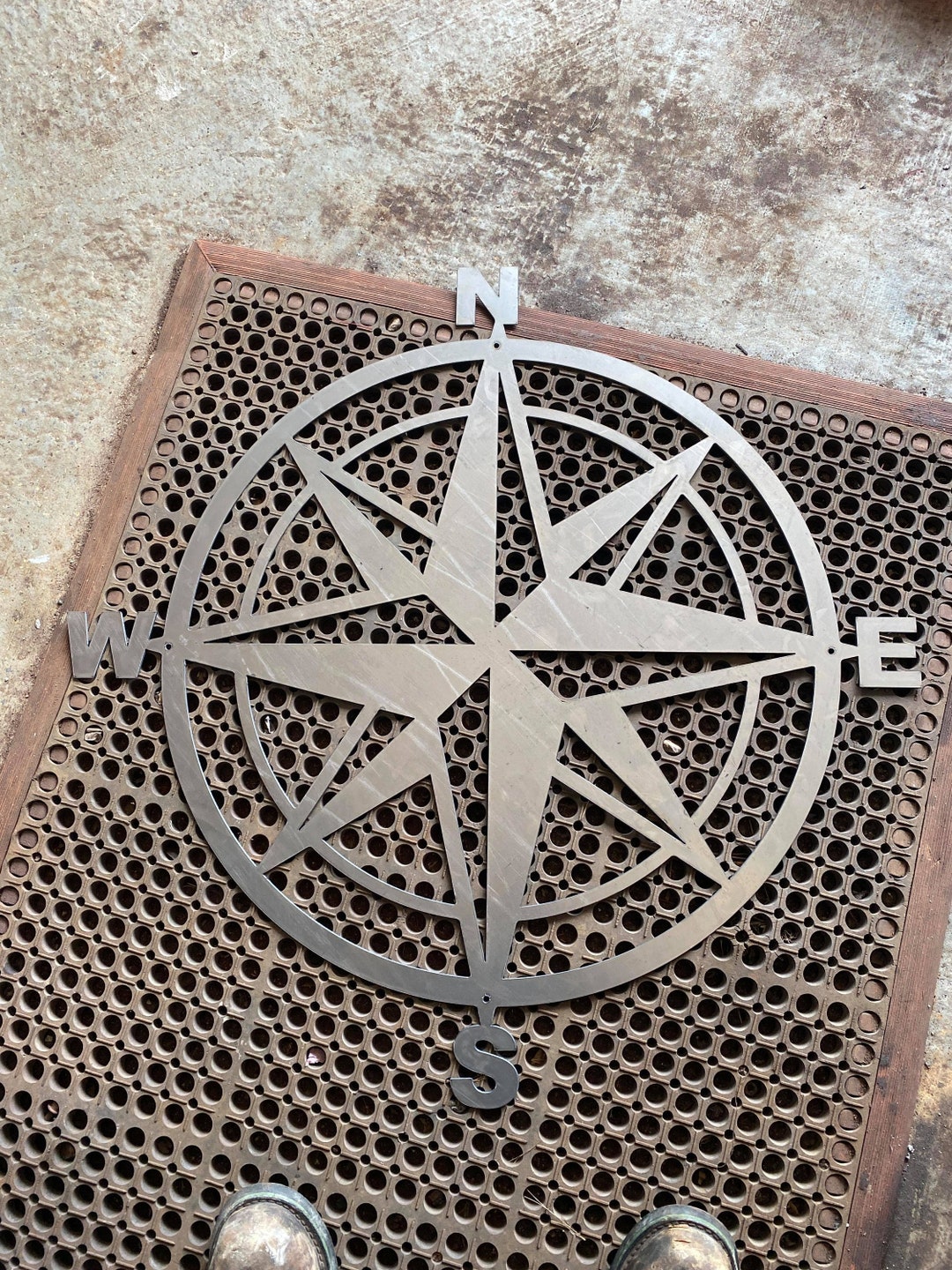 Compass Sign Dxf Files for Cnc Plasma Cutter, Adventure Sign Dxf Cut ...