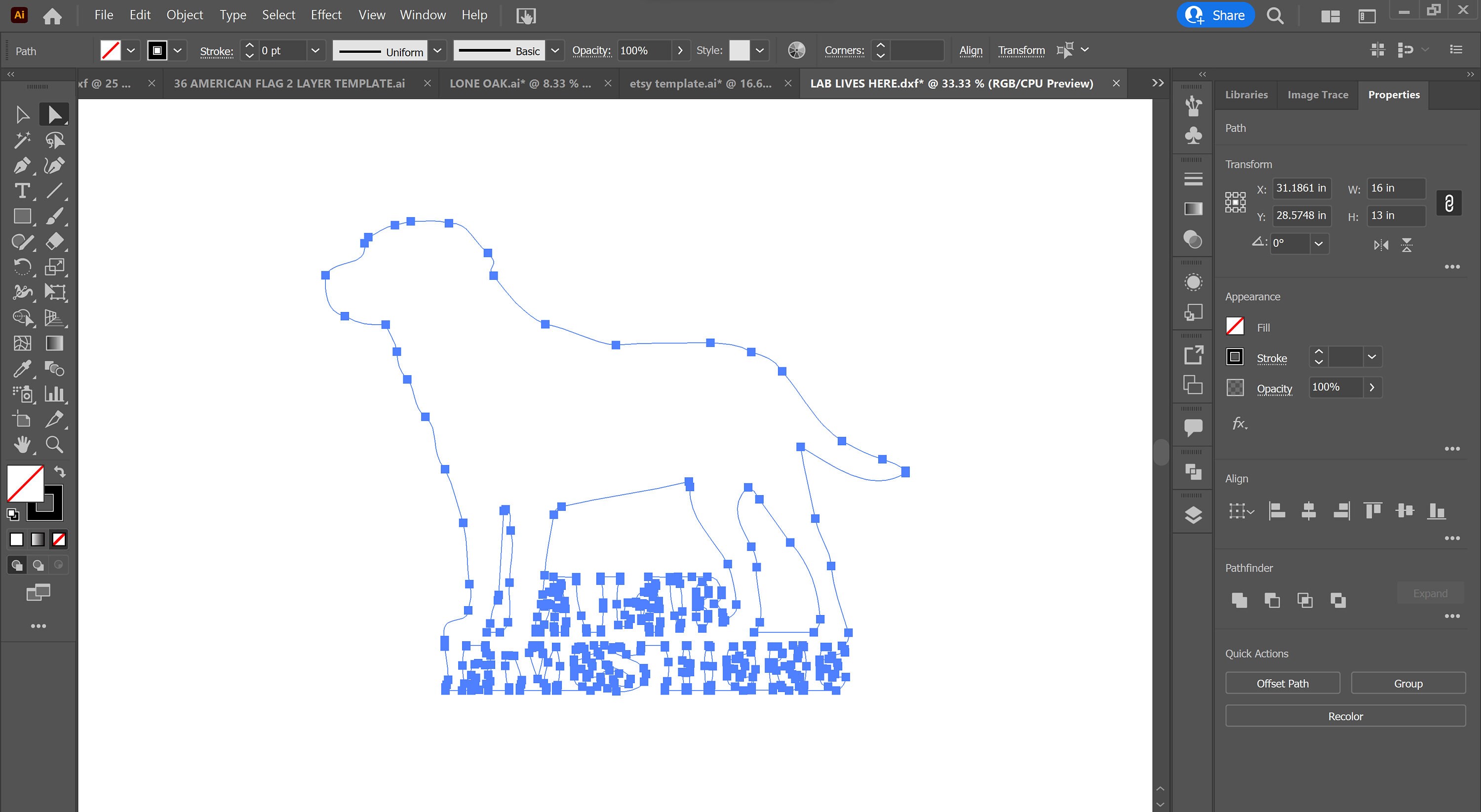 Monogram Dog Sign Svg Files for Laser Cutting, Personalized Labrador ...