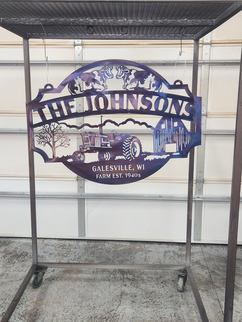 Personalized Farm Sign Dxf Files for Cnc Plasma Cutter, Orchard Sign ...