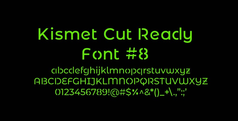 Sans Serif Font Svg Files for Cnc, Font Ttf Digital Download, Stencil ...