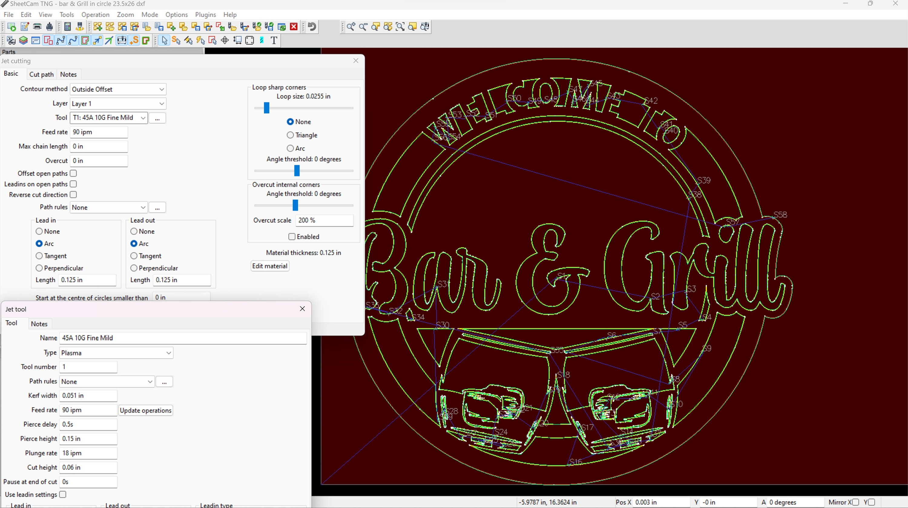 Bar Grill Dxf Files for Cnc Plasma Cutting, Grill Svg Files for Laser ...