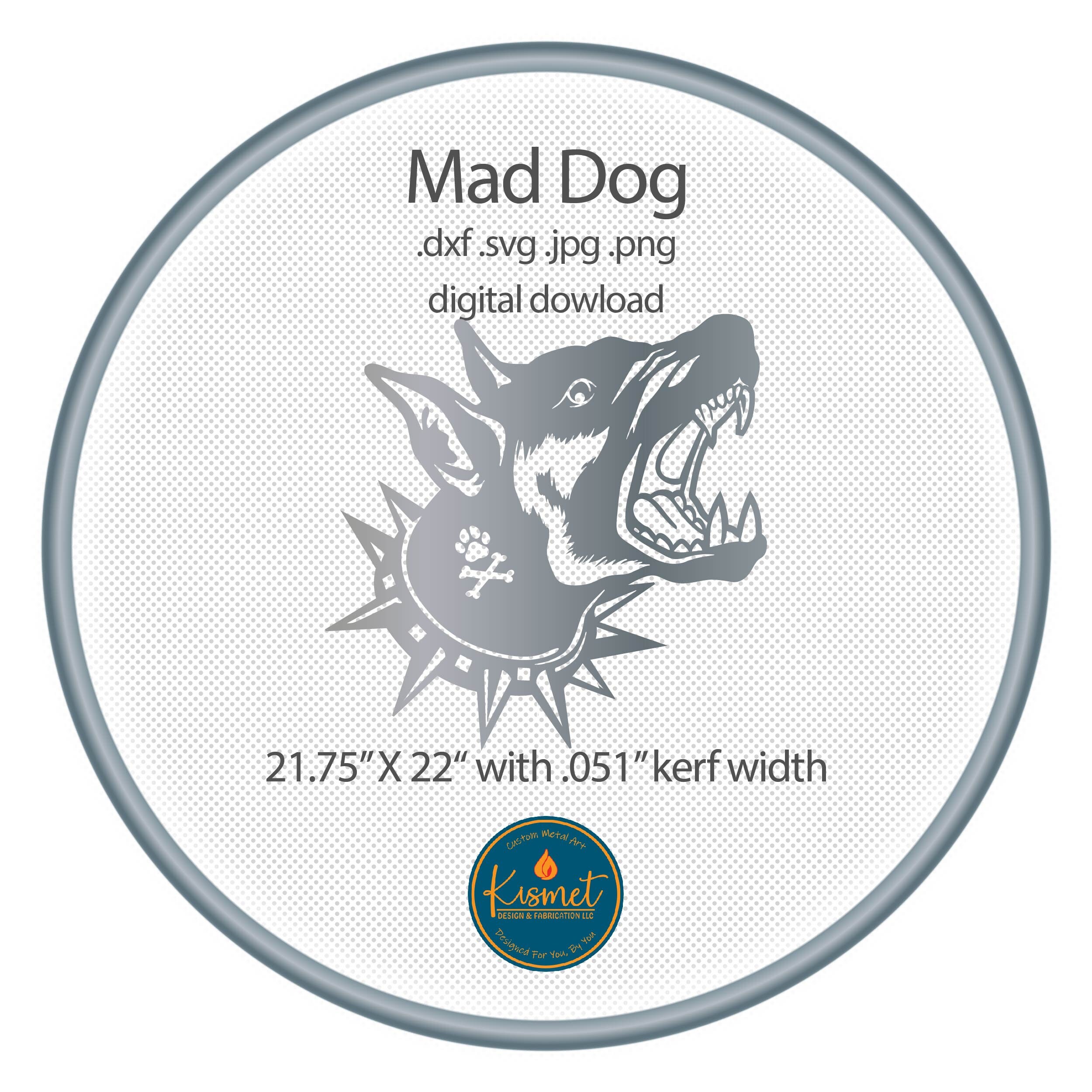 Guard Dog Svg Files for Laser Cutting, Rottweiler Wall Art for Metal ...