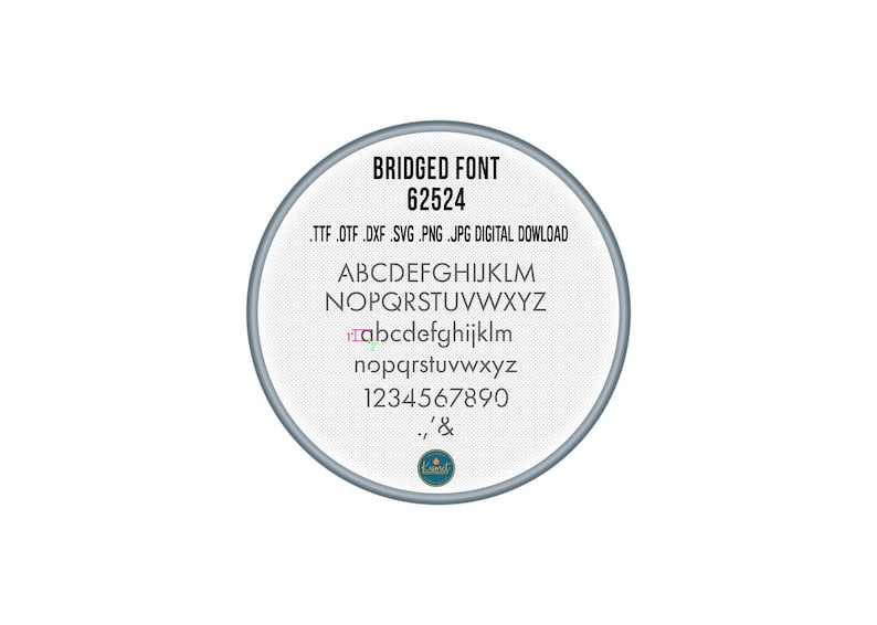 Font Dxf Font Files for Cnc, Unique Font Ttf Digital Download, Stencil ...