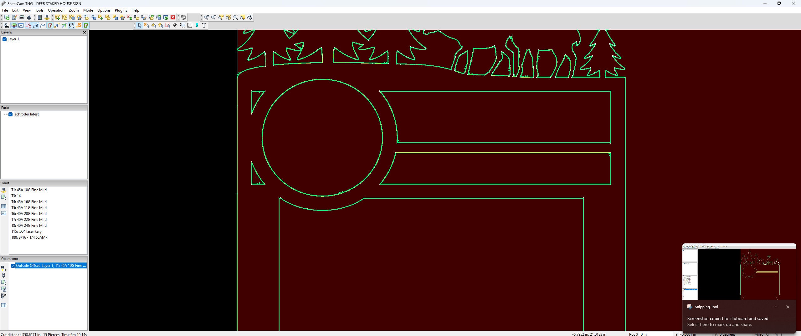 Staked Address Sign Plasma Dxf Files for Cnc Plasma Cutting, Staked ...