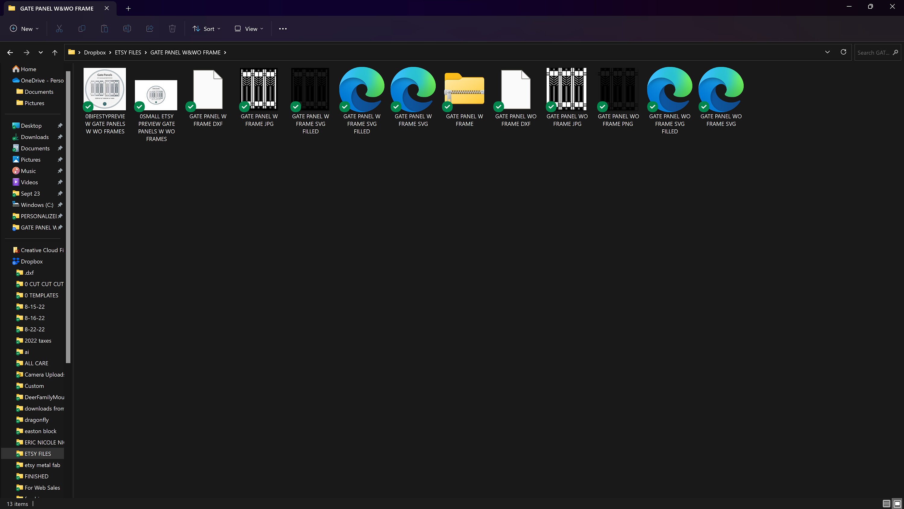 Gate Panel Dxf File for Cnc Plasma, Geometric Panel Svg Files for Laser ...