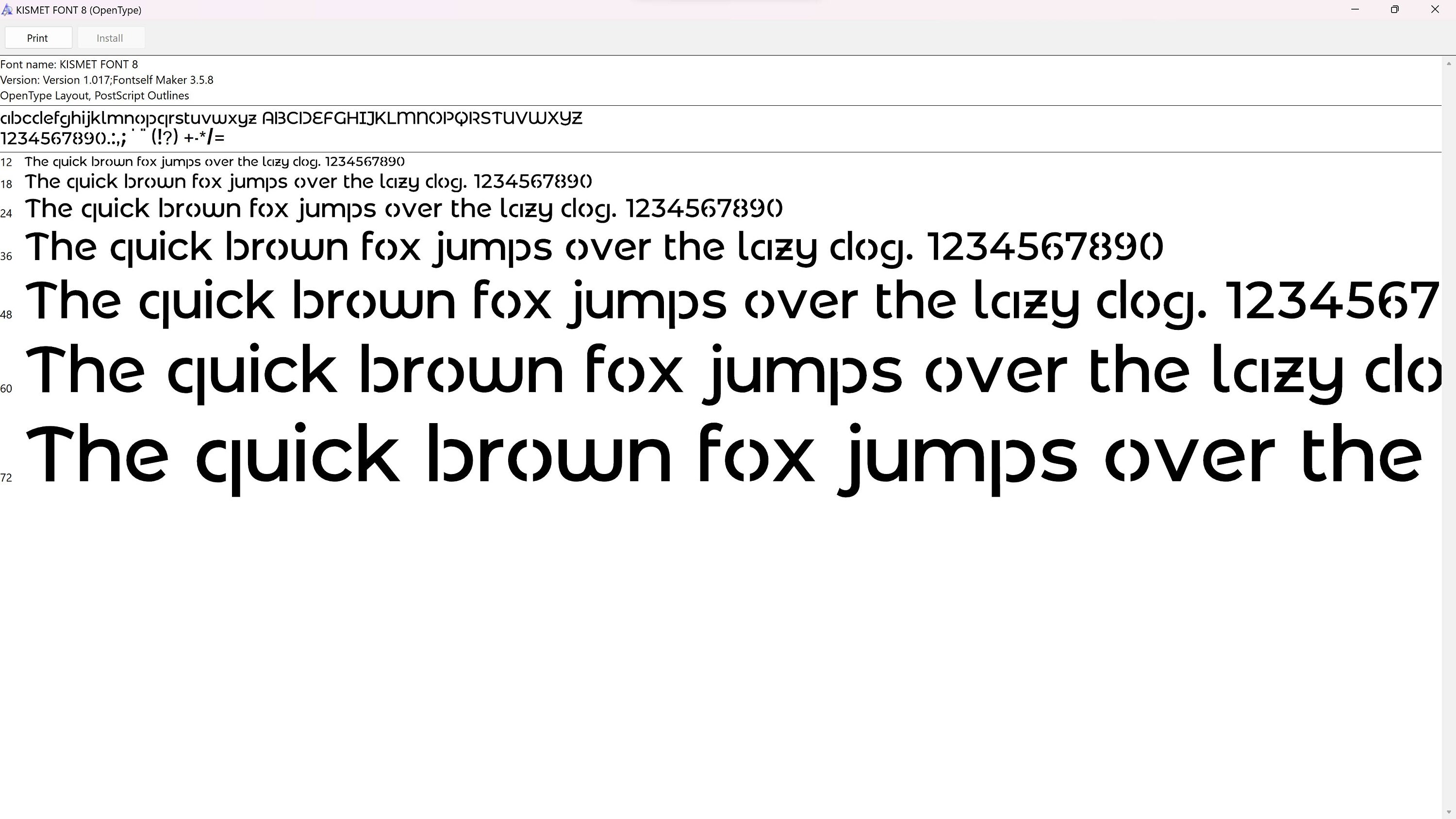 Sans Serif Font Svg Files for Cnc, Font Ttf Digital Download, Stencil ...