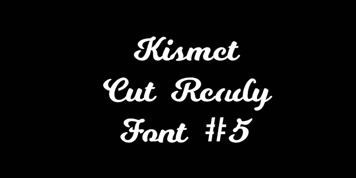 Font Svg Files for Cnc, Script Font Ttf Digital Download, Stencil Font ...