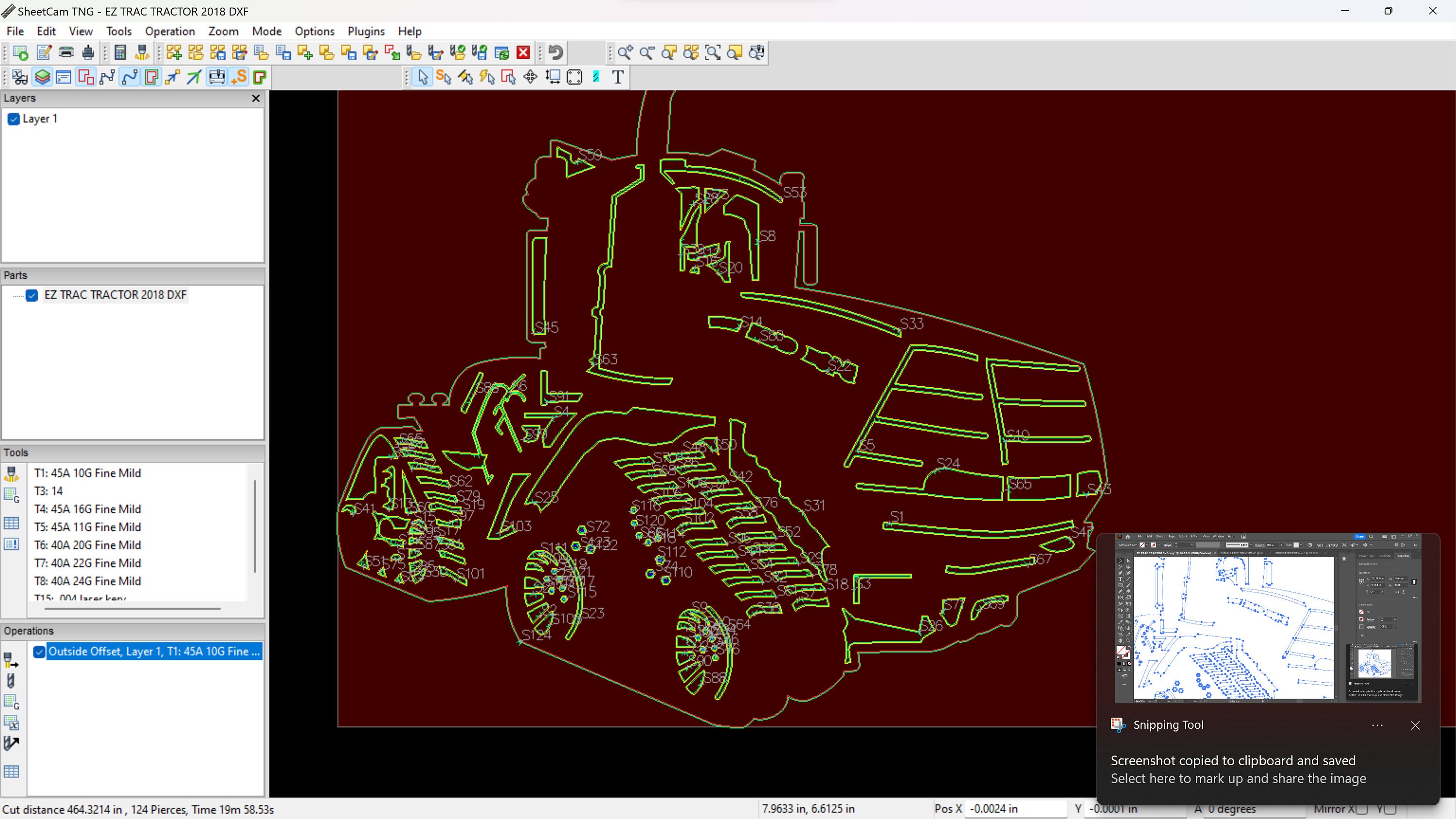 Farm Tractor Dxf Files for Cnc Plasma Cutting, Farm Tractor Cut Files ...