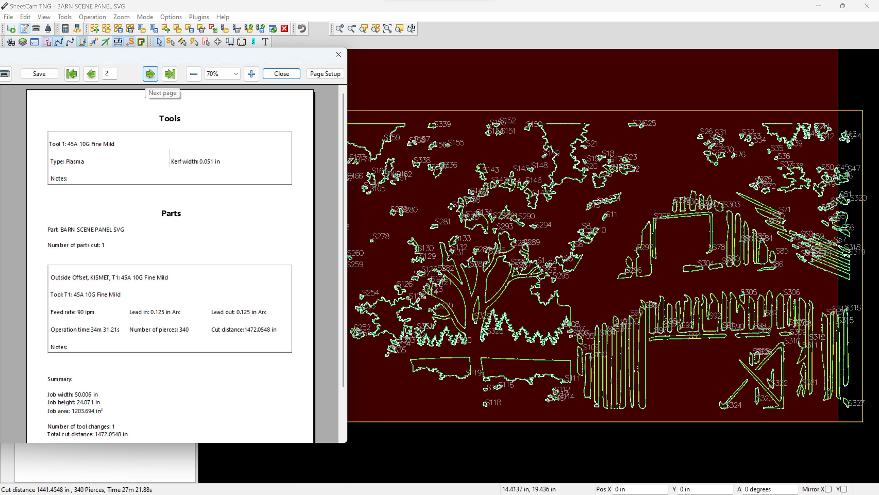 Beach Waves Panel Dxf Files for Cnc Plasma Cutting, Ocean Svg Files for ...