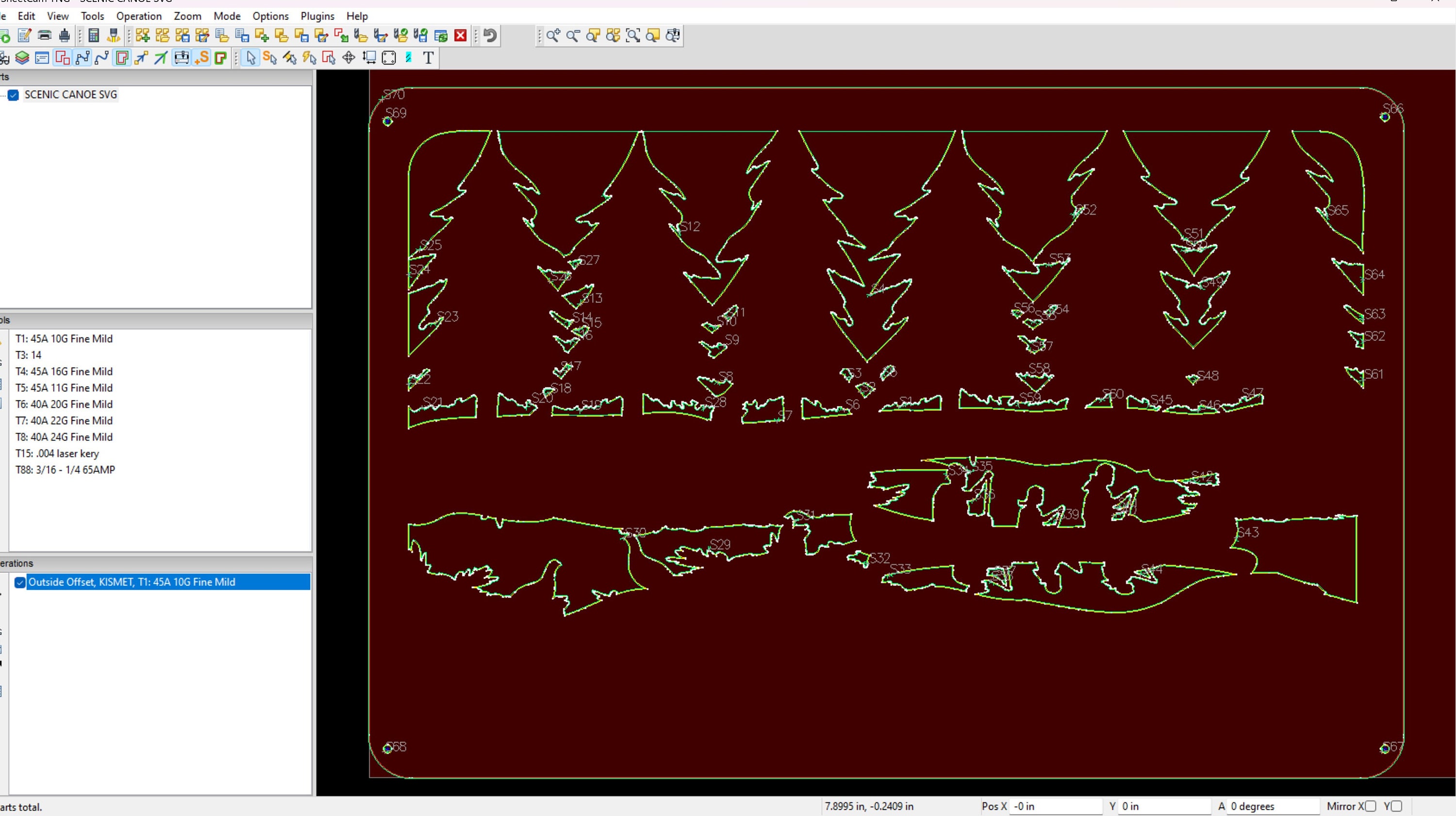 Personalized Water Wall Art Dxf Files for Plasma Canoe SVG - Etsy
