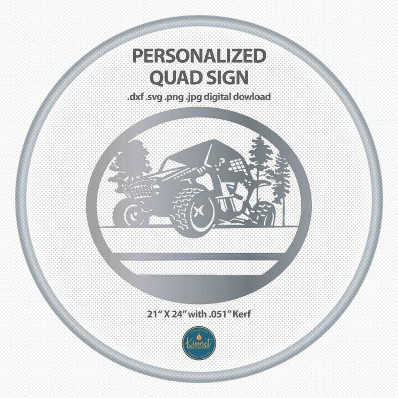 Personalized Side by Side Sign Cnc Files for Metal, Custom Metal Sign ...