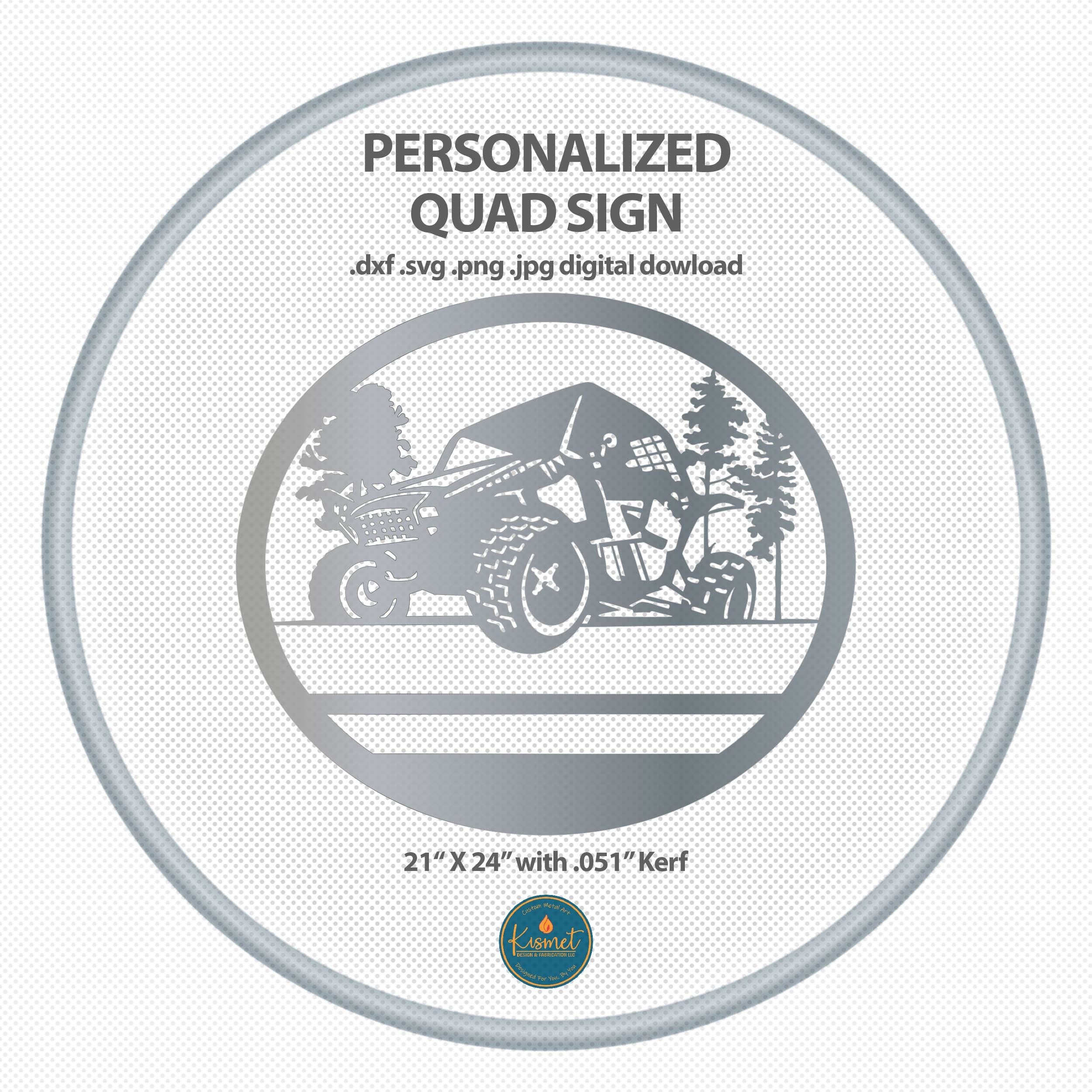 Personalized Side by Side Sign Cnc Files for Metal, Custom Metal Sign ...